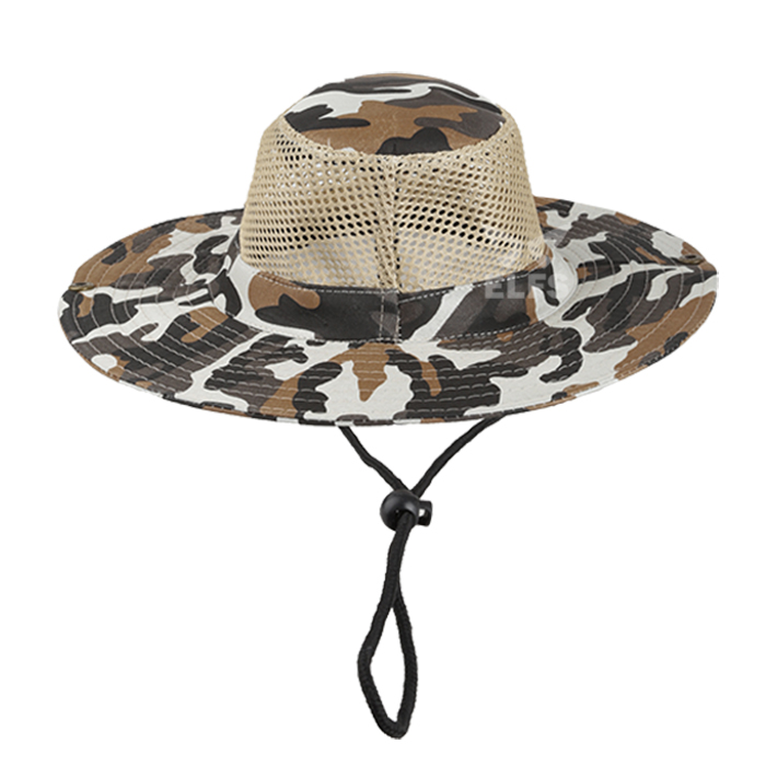 Topi Rimba Besar Ripstop Jala Army Coklat Muda | TOPI RIMBA / MANCING ...