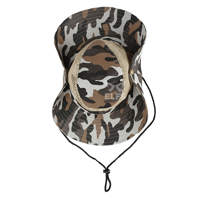 Topi Rimba Besar Ripstop Jala Army Coklat Muda | TOPI RIMBA / MANCING ...