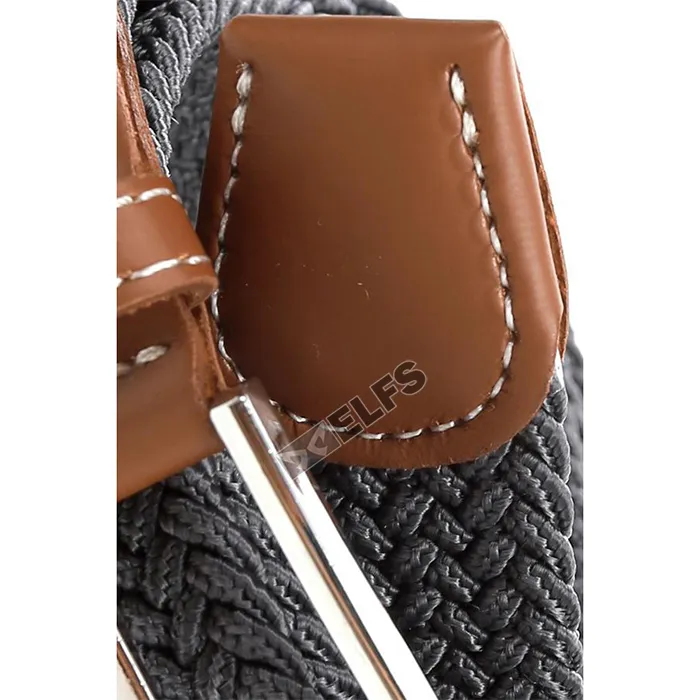 Ikat Pinggang Gesper Rajut Motif Simple Abu Tua | IKAT PINGGANG RAJUT ...